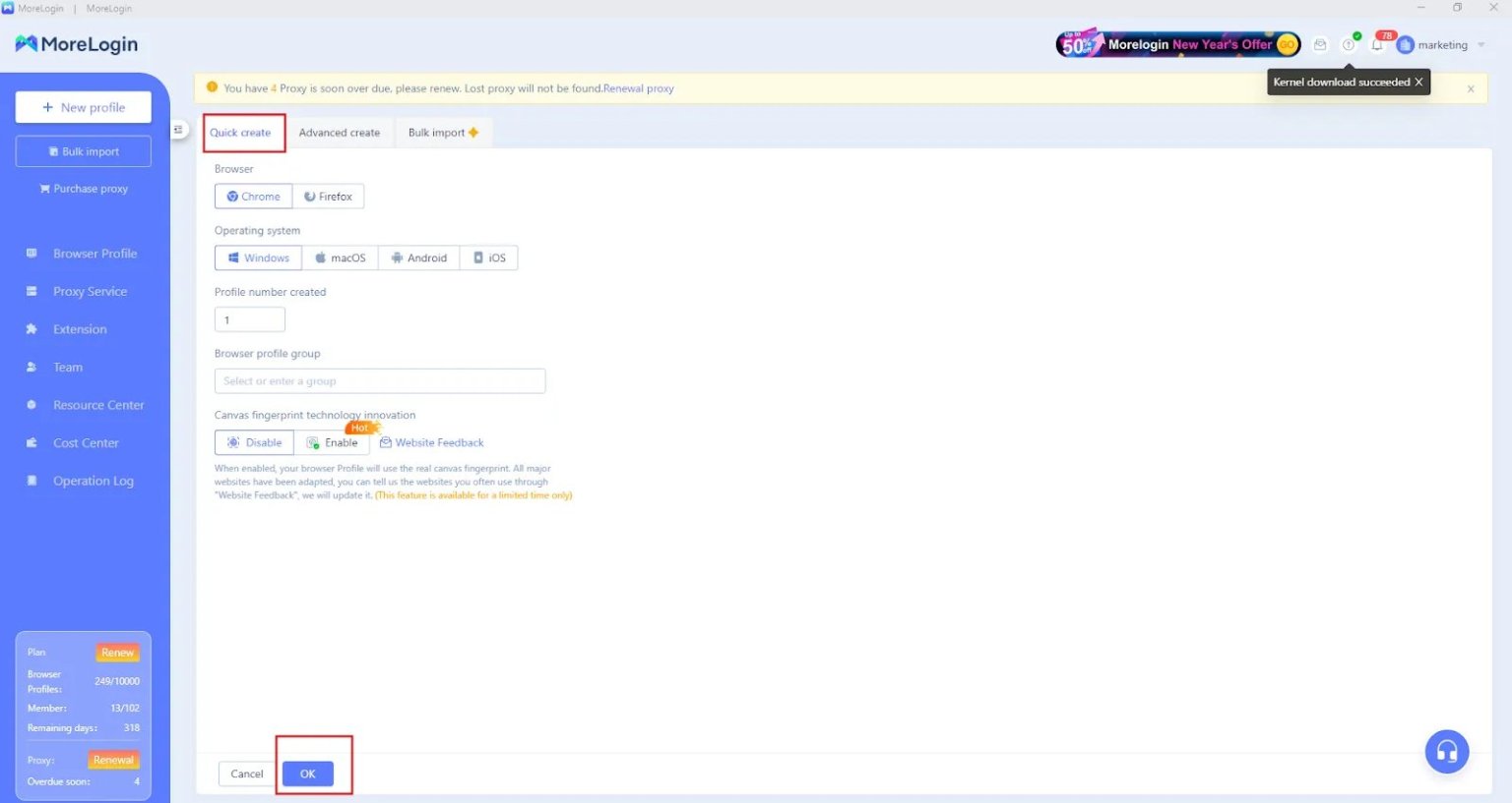 Proxies for MoreLogin - NodeMaven