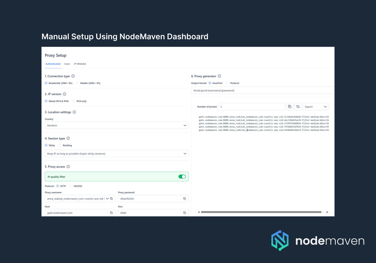 How to Use Residential Proxies: Step-By-Step Guide - NodeMaven