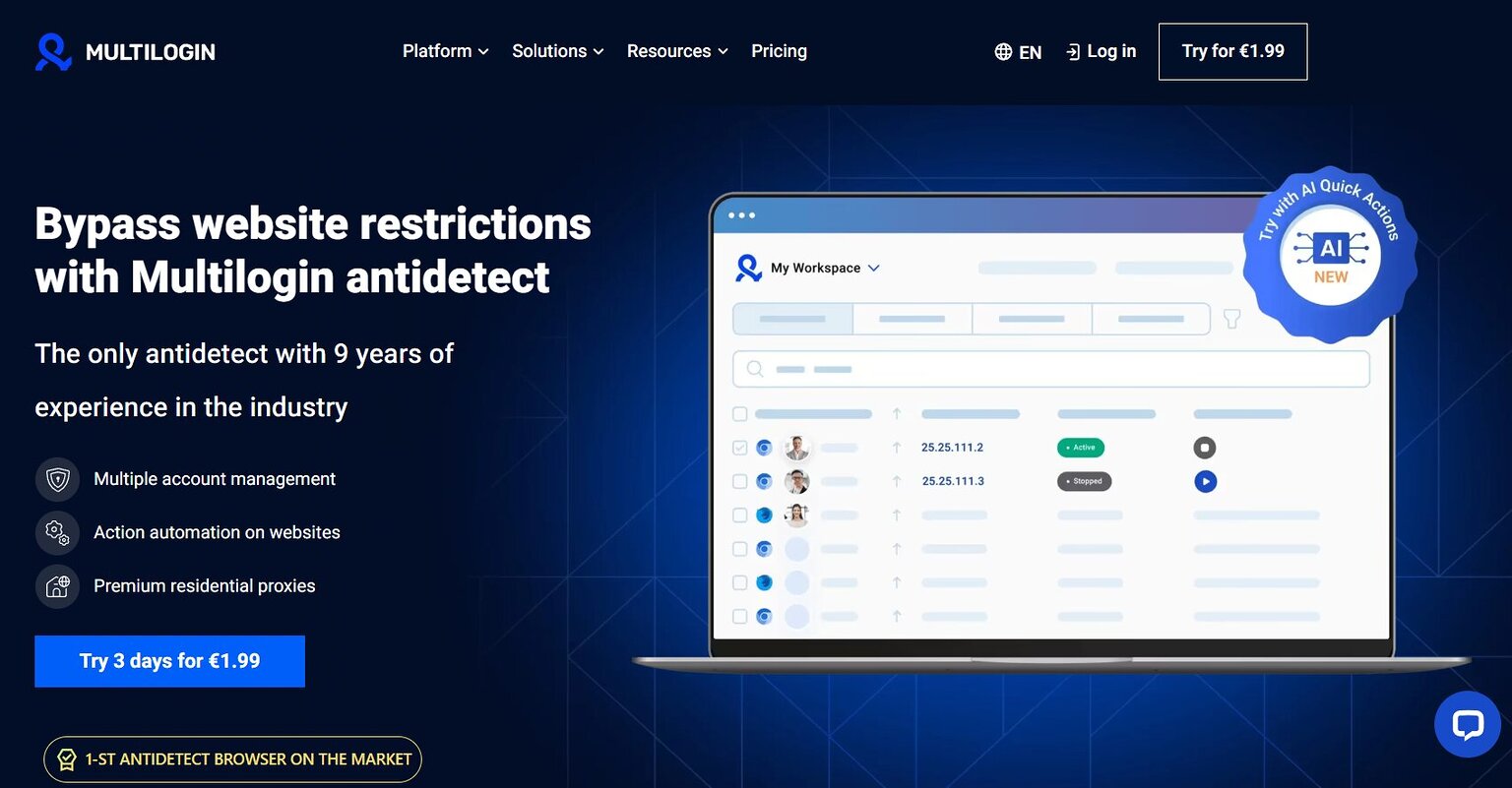 Multilogin Anti-Detect Browser Review in 2025 - NodeMaven